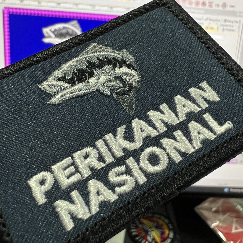 Patch Perikanan Nasional Embroidered | Shopee Malaysia