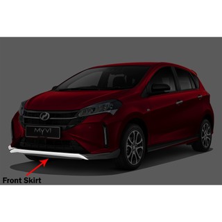PERODUA MYVI 2022 FACELIFT OEM STYLE FULLSET SKIRTING -WITH PAINTING ...