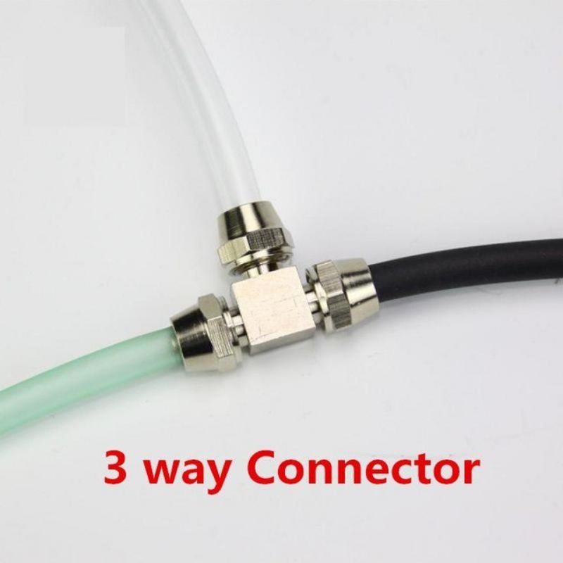 co2 connector splitter 3 way, hight pressure stainless steel | Shopee ...