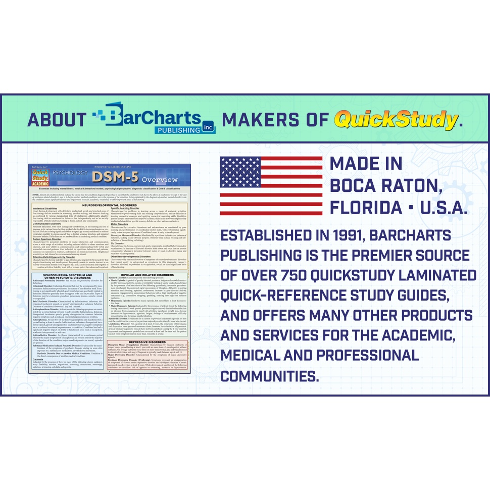 DSM-5 Overview (Quick Study Academic) | Shopee Malaysia