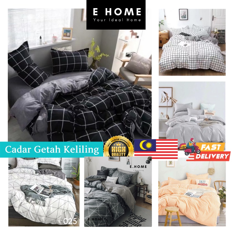 Cadar Bedsheet 2-IN1 Single Set Pillowcase Sarung Bantal Sarung Tilam ...