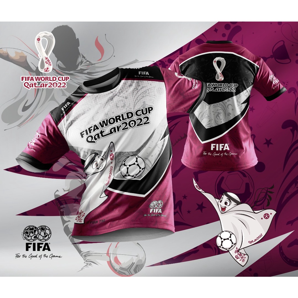 T-SHIRT WORLD CUP 2022 - QATAR - PADU BEB!!!!! | Shopee Malaysia