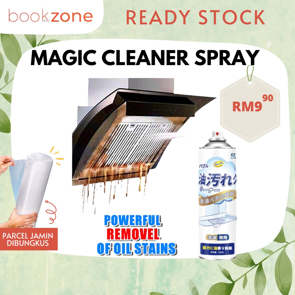 Kitchen Magic Degreaser Cleaner Foam Spray 500ML | Shopee Malaysia