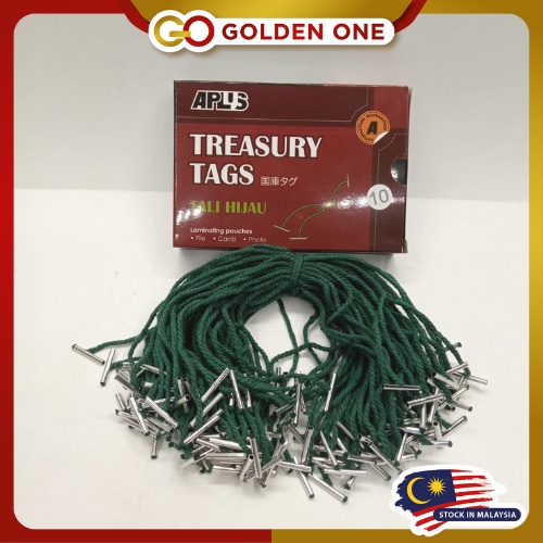Lucky Star & Aplus Treasury Tag/Tali Hijau (T4,T5,T6,T7,T8,T9,T10,T11 ...