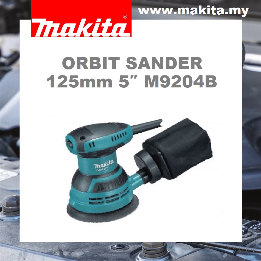 MAKITA Random Orbit Sander M9204B 125mm (5") | Shopee Malaysia