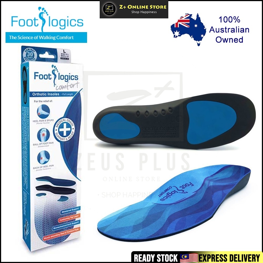 [Australia] FOOTLOGICS COMFORT Orthotic Insole Full length Arches Over ...