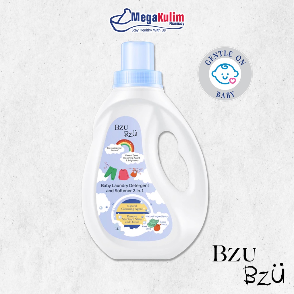 Bzu Bzu Baby Laundry Detergent & Softener 2-in-1 (1 liter) | Shopee ...
