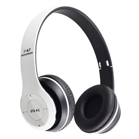 P47 Wireless Bluetooth Headphones Headset P47 Fon Kepala Gaming ...