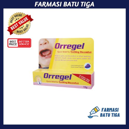 ORREGEL BABY TEETHING DISCOMFORT (15G) | Shopee Malaysia