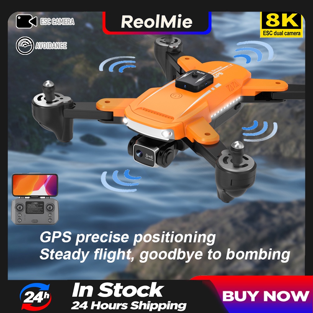 🔥 GPS Mini Drone With Camera 4K Flow Positioning Pro WiFi FPV 360 ...