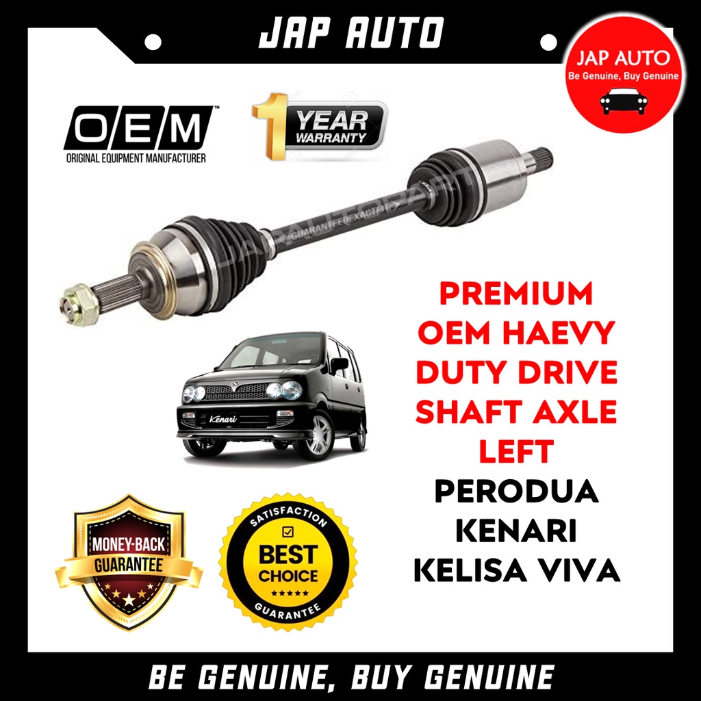 Perodua Kenari Kelisa Viva Premium OEM Heavy Duty Left Drive Shaft Aci ...