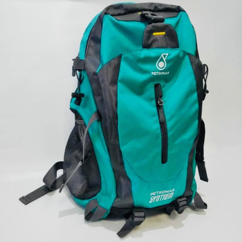 PETRONAS Outdoor Backpack Bag with USB port and cable | Shopee Malaysia