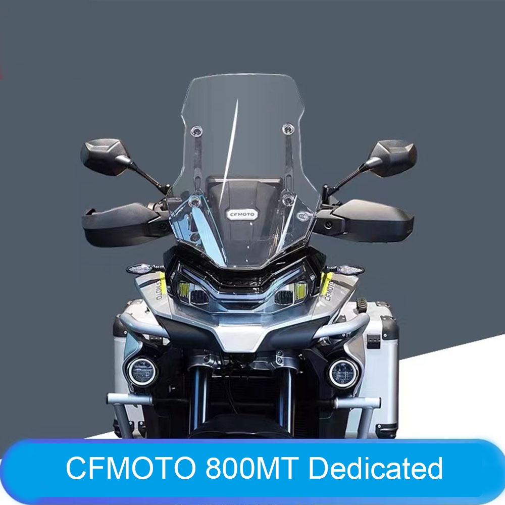 New Motorcycle Fit Cfmoto 800MT Dedicated Front Windshield Heighten ...