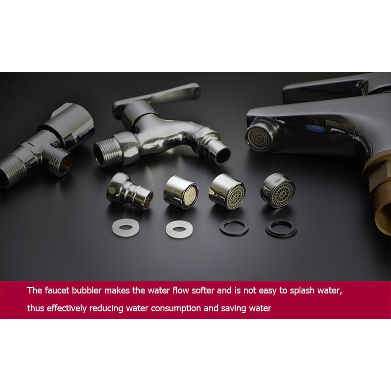 Faucet Bubbler Kitchen Tap Aerator Water Bubbler Head Faucet Spout ...