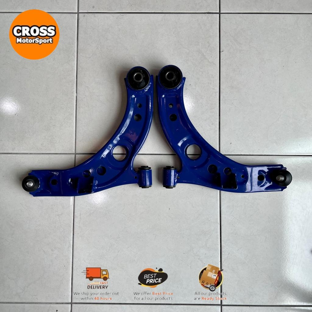MARS HEAVY DUTY LOWER ARM BLUE / RED FOR PERODUA MYVI 2005-2017 ...