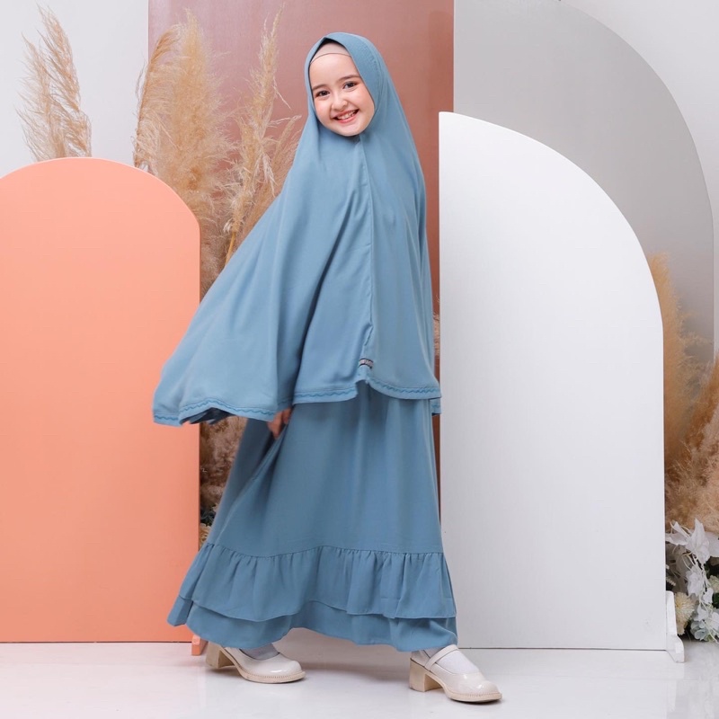 Luthfia kids - Gamis for girls 2 to 11 years old/Halwa Set | Shopee ...