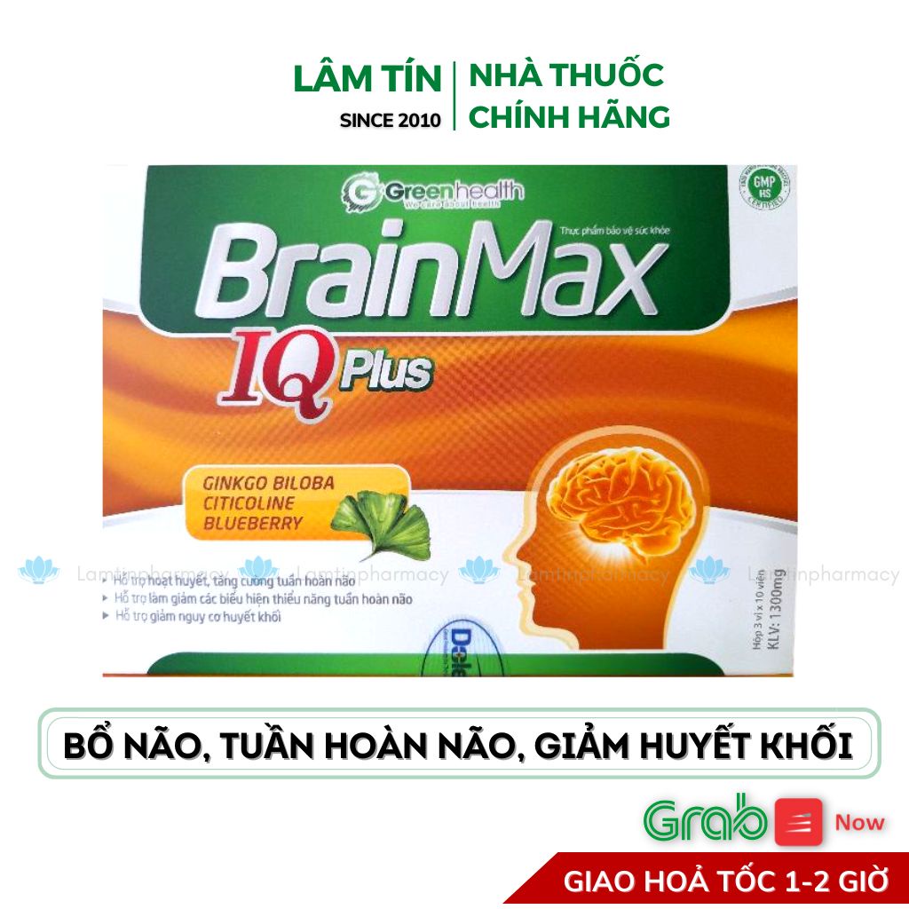 (Genuine) Brain Max IQplus Nourishes the Brain, activates blood ...