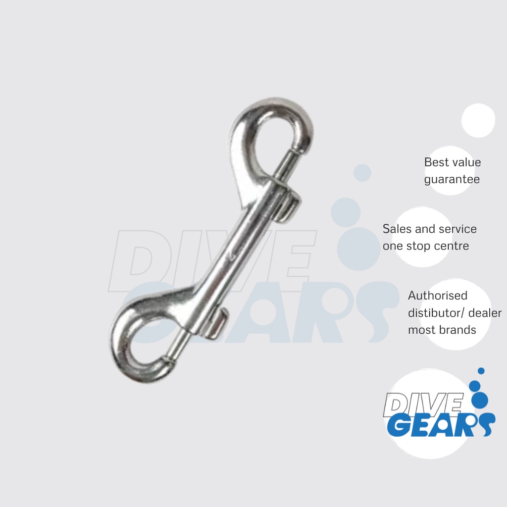 Aropec 100mm Diving double ended bolt snap | Shopee Malaysia
