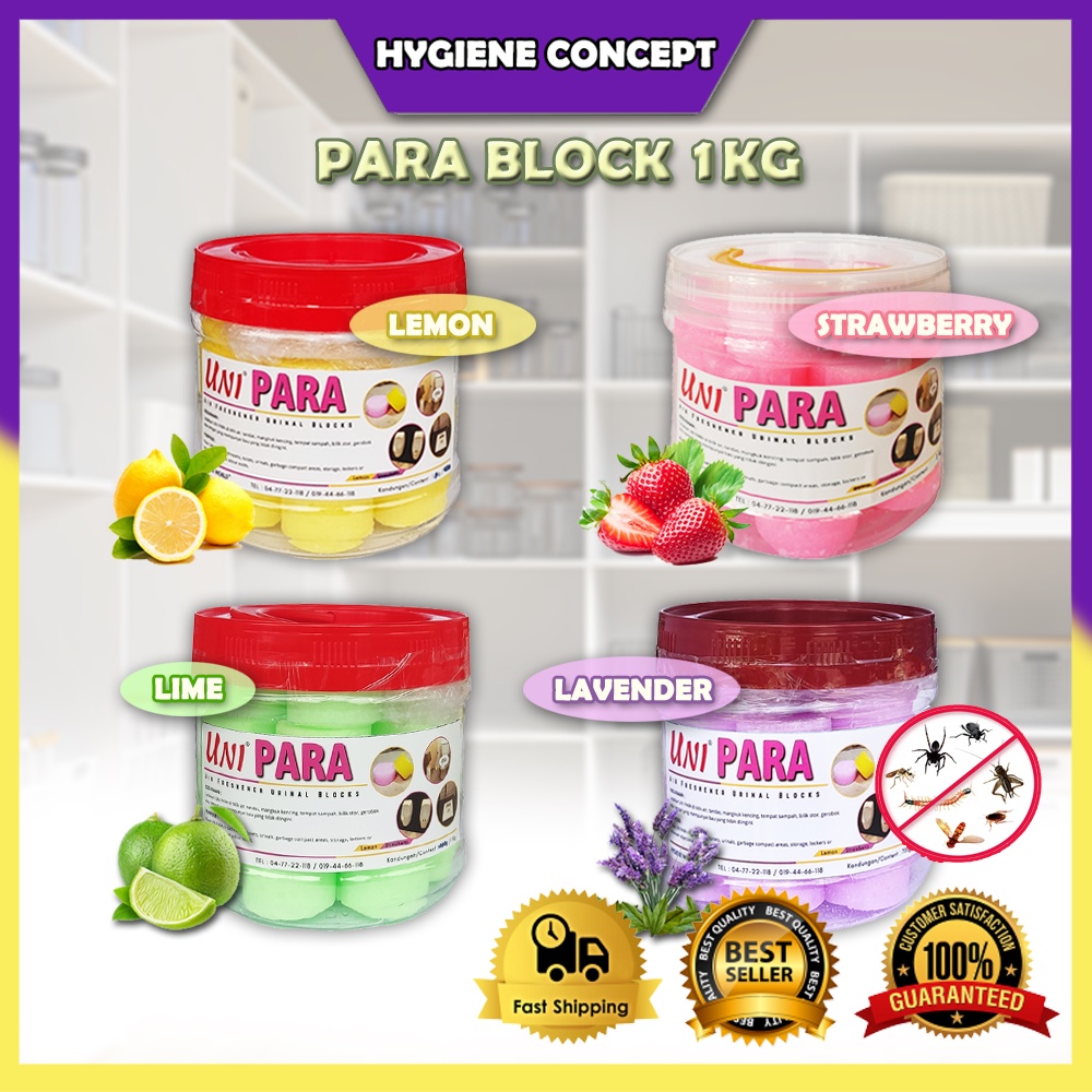 Ubat Gegat 1kg± / Blok Deodoran Para / Parablock / Para Deodorant Block ...