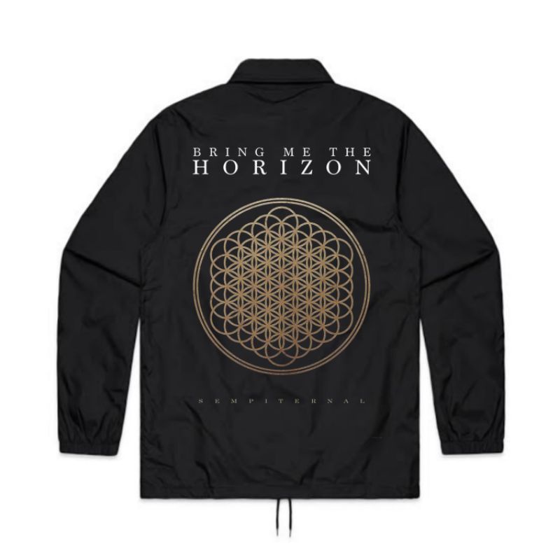 Bring ME THE HORIZON BAND COACH JACKET "ALL" | Bmth JACKET | Metal ...