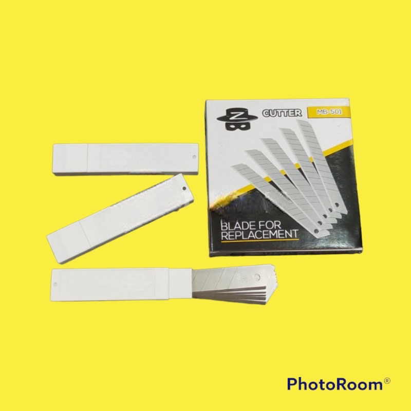 **Original** Zorro Replacement Cutter Blade [MB-501] 18mm (10tube x ...