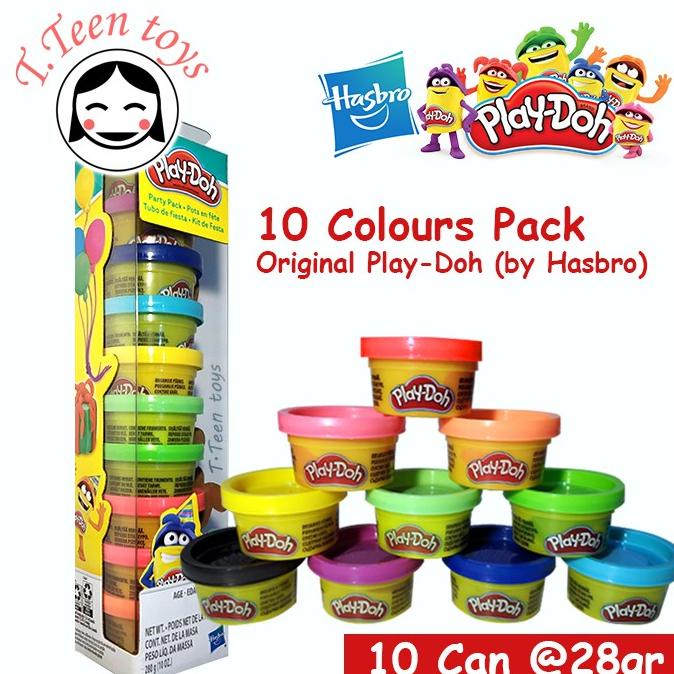 Play doh original 10 colors pack / playdoh play-doh play dough colors ...