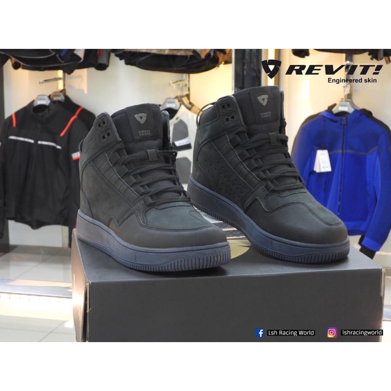 REV’IT Jefferson Shoes Black | Shopee Malaysia