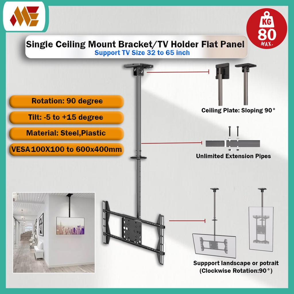 Monitor Stand / LED Stand : LED TV Ceilling Mount Stand Hanger /Monitor ...