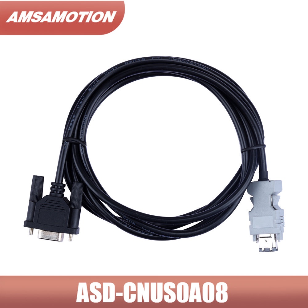 ASD-CNUS0A08 for Delta CN3 Servo Drive ASDA A2/B2 AB Programming Cable Data Download Line ...