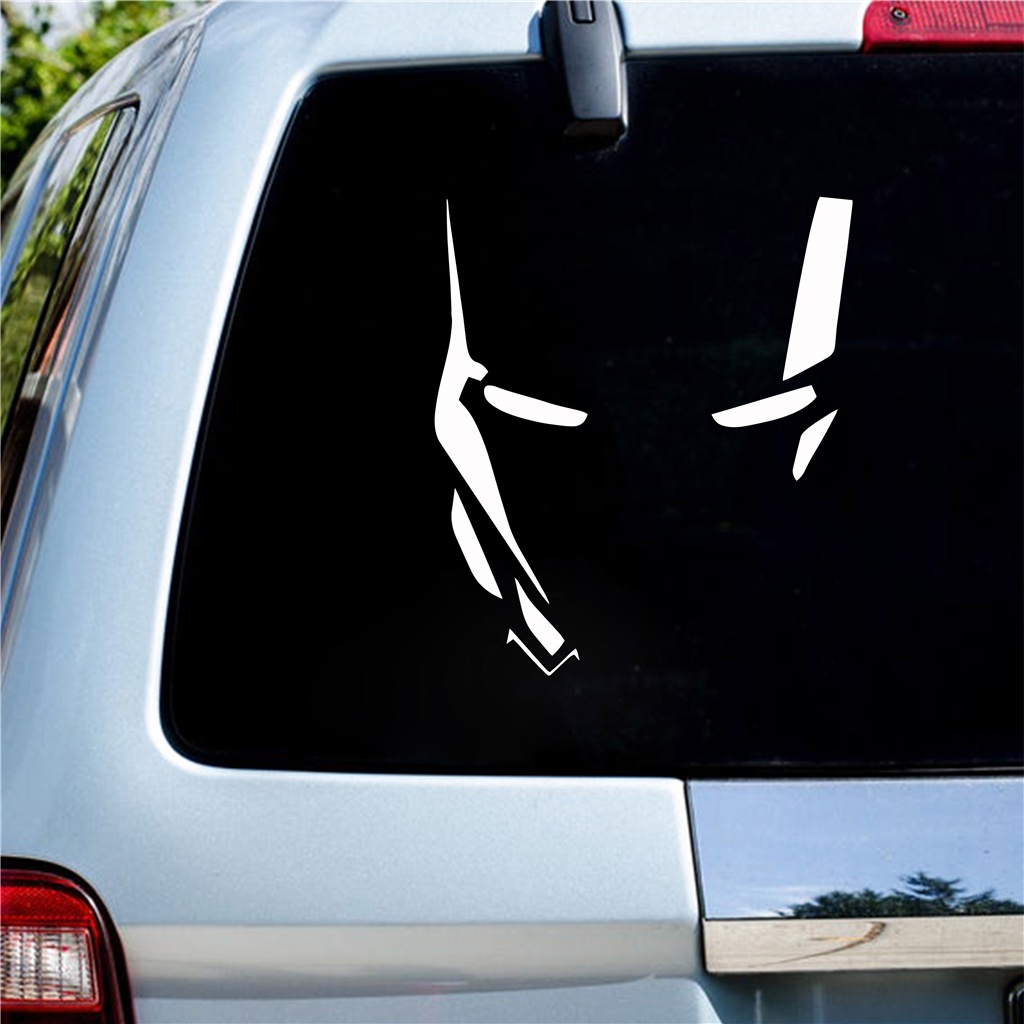 Iron Man Car Sticker Reflective Silhouette Edition Hollow Engraving ...