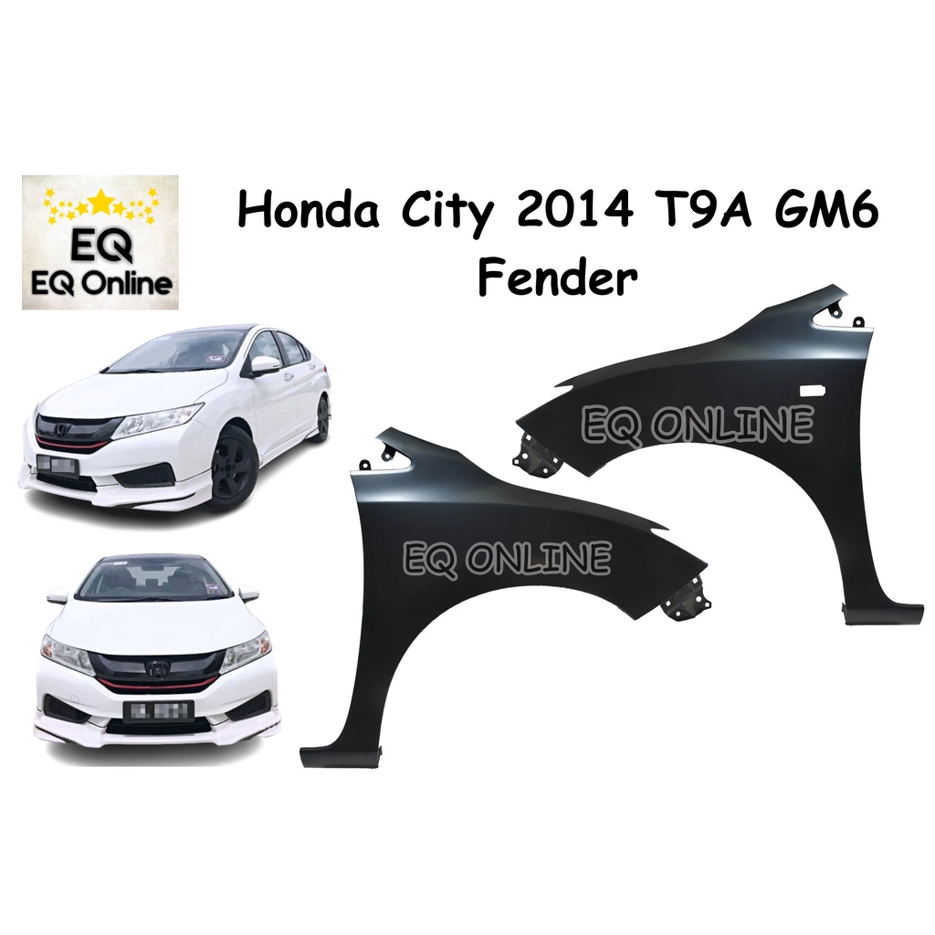 Honda City 2014 T9A 2CT GM6 Fender , Mudguard (BESI , IRON) 2015 2016 ...