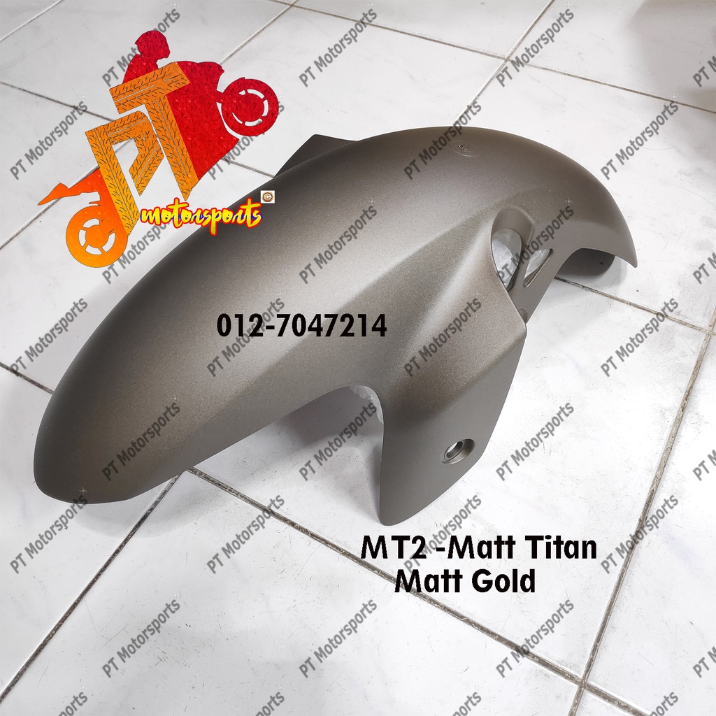 HLY Original 100% Yamaha Front Fender Y15 Y16 Y15ZR V1 V2 Y16 Y16ZR ...