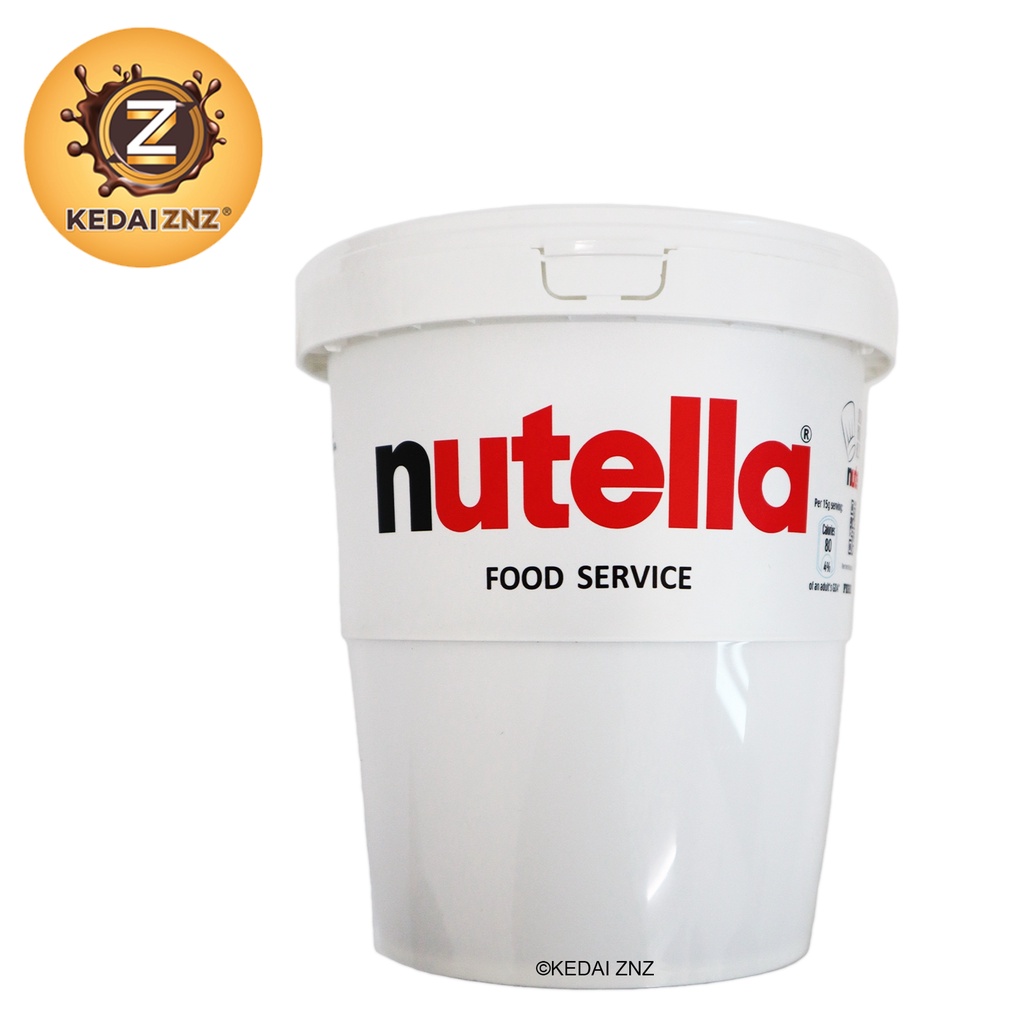 Chocolate Nutella Hazelnut Spread with Cocoa Bottle 3kg Jem Roti Biskut ...