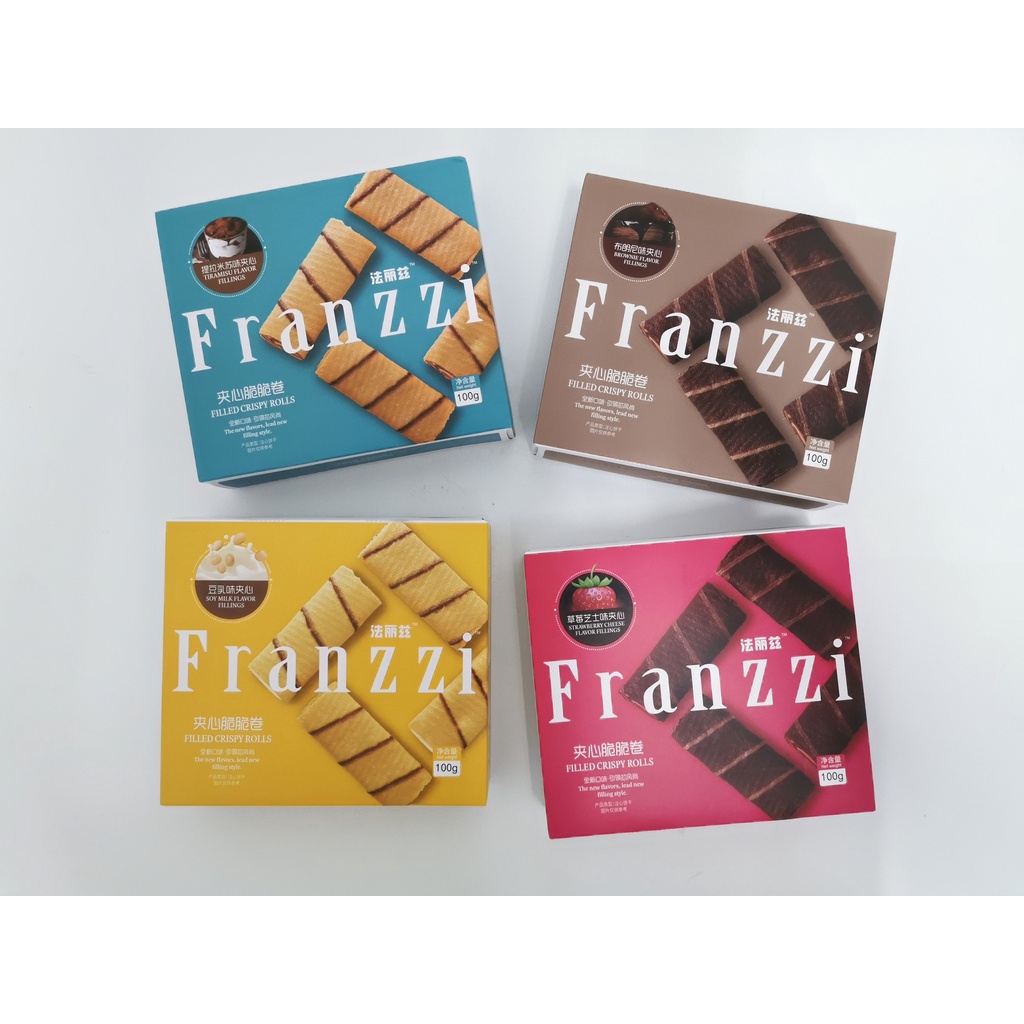 Franzzi Filled Crispy Rolls - 100g | Shopee Malaysia
