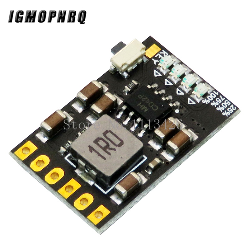 2A 5V Charge Discharge Integrated 3.7V 4.2V Lithium Battery Boost ...