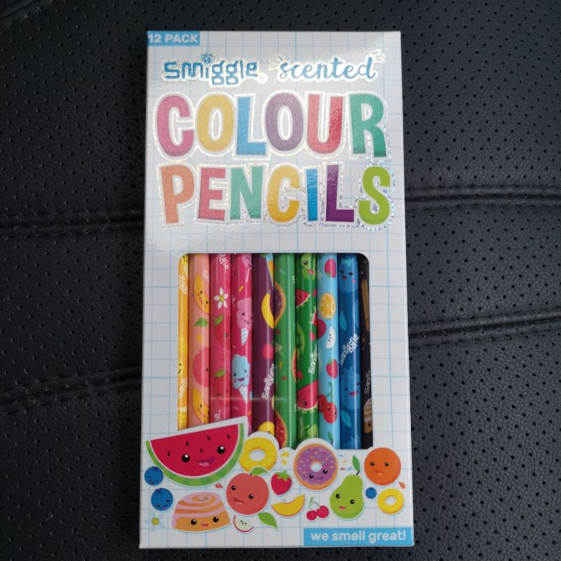 Smiggle Scented Colour Pencils | Shopee Malaysia