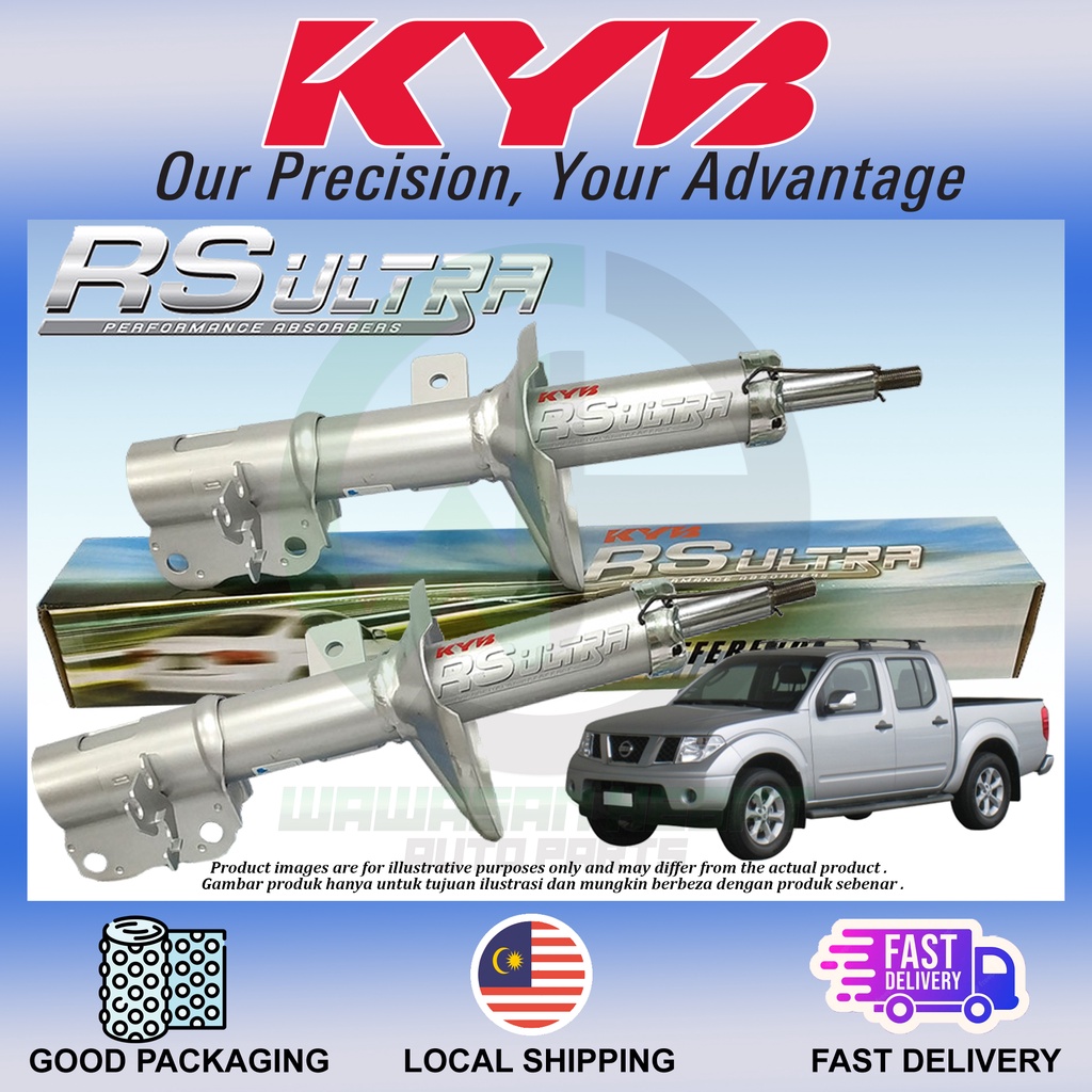 Nissan Navara D40 Front Heavy Duty & Performance Shock Absorber KYB RS ...