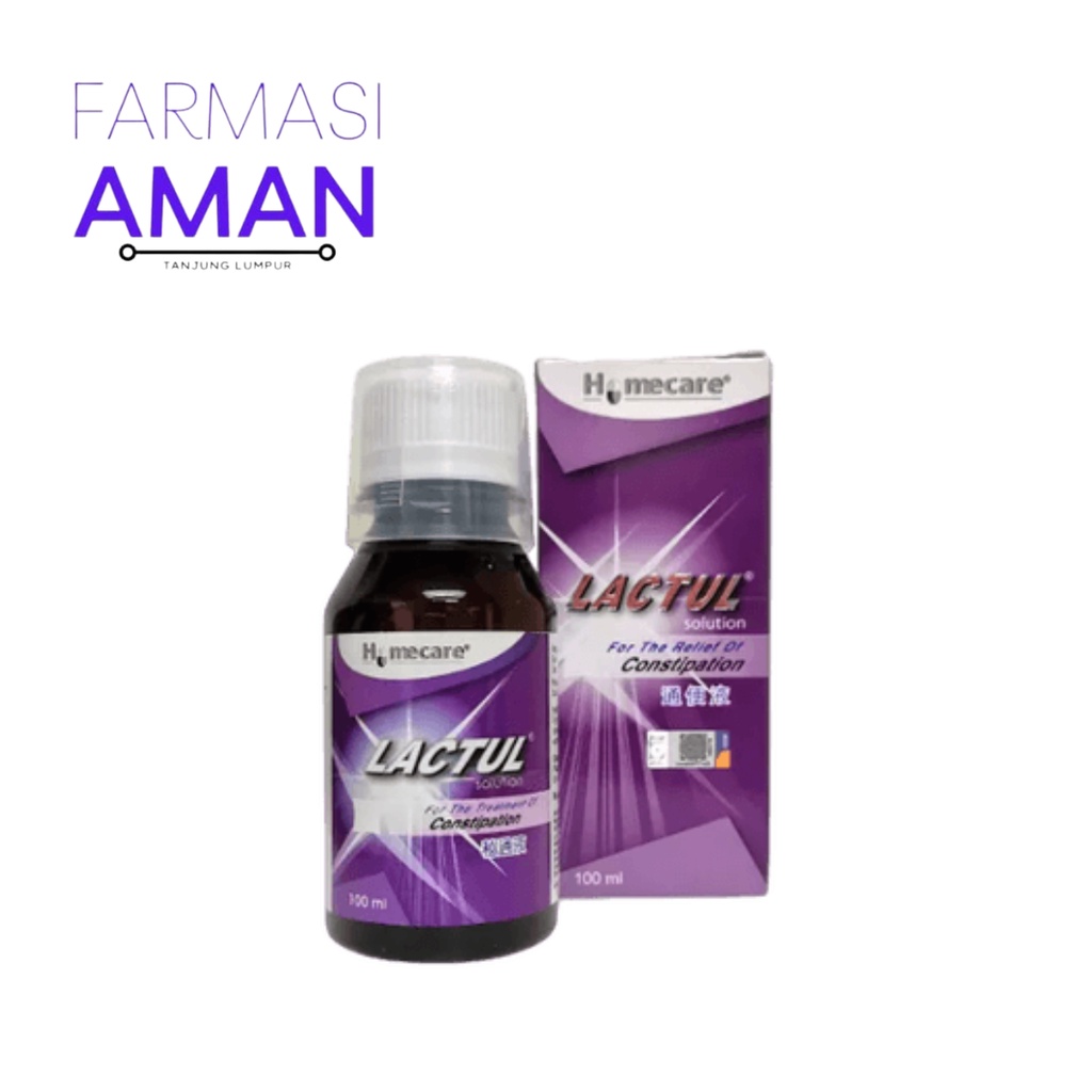 Lactul Solution 100ml (For Constipation) | Shopee Malaysia