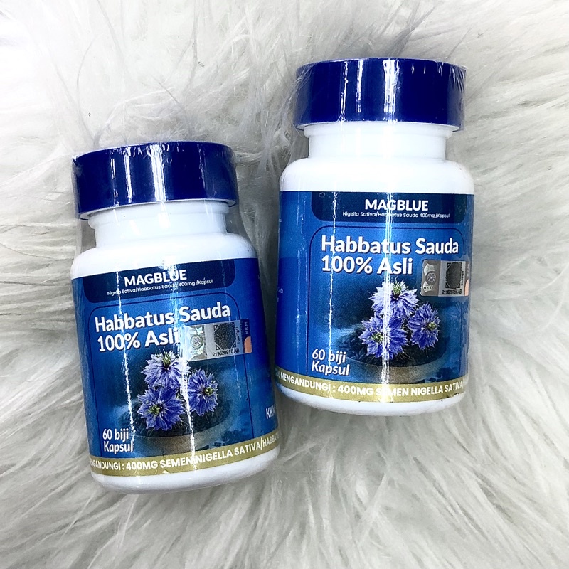 HABBATUS SAUDA MAGBLUE 60kapsul (ORIGINAL) | Shopee Malaysia