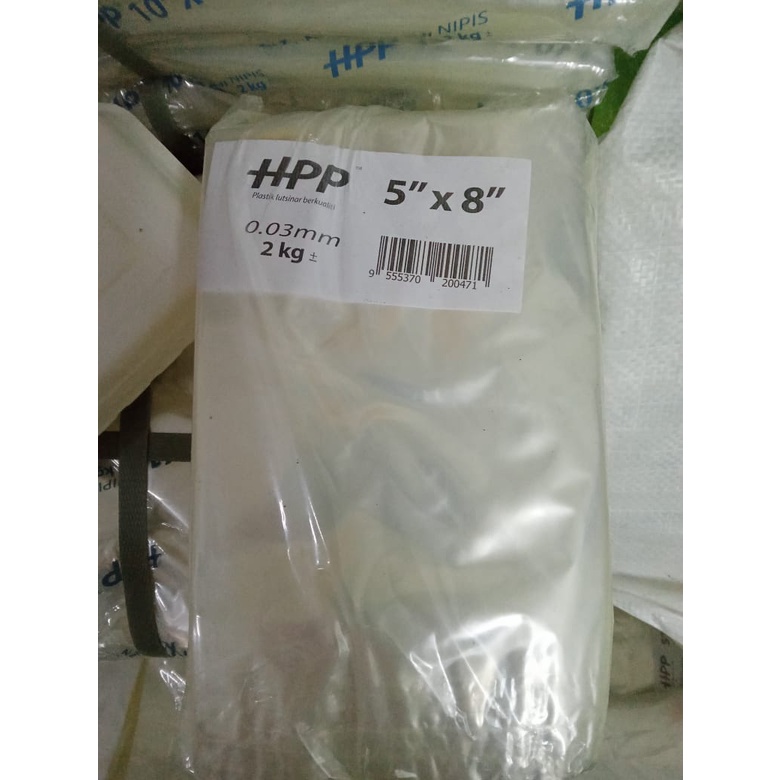 PP Transparent Clear Plastic Bag 0.03mm 5x8 (2kg+/- /pkt) | Shopee Malaysia