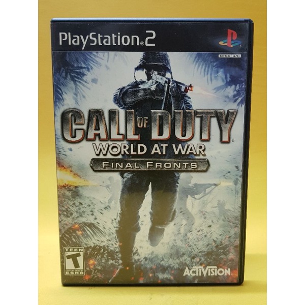 🔥CALL OF DUTY WORLD AT WAR FINAL FRONTS🔥 PS2 | Shopee Malaysia