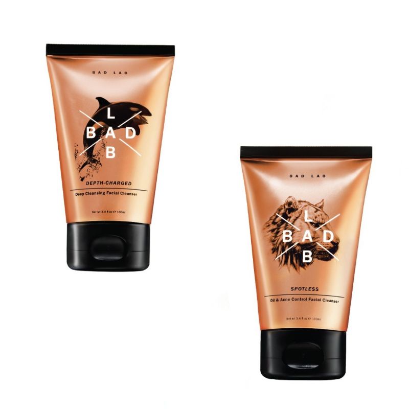 Bad Lab Facial Cleanser 100ml ( Depth - Charged / Spotless ) / Pencuci ...