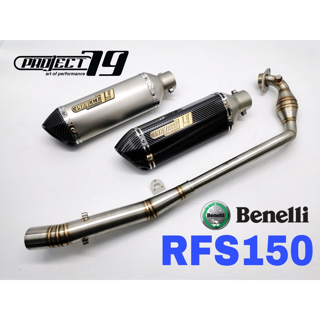Benelli RFS150i Project79 Exhaust System RFS150 Project79 Muffler Ekzos ...