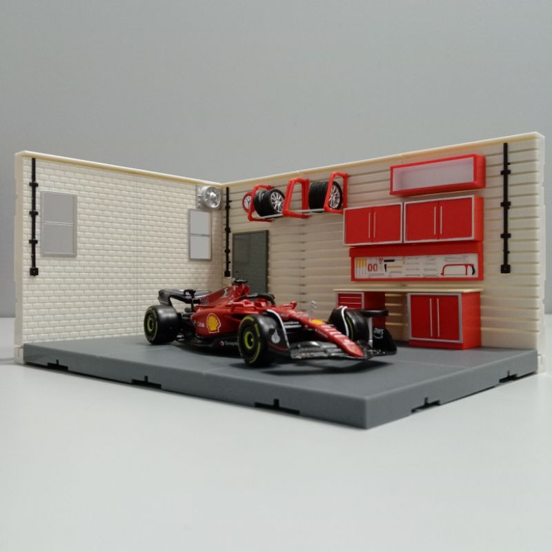 1:43 AURORA Garage Diorama Set # | Shopee Malaysia
