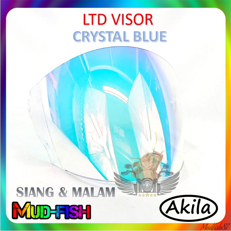 AKILA SIANG MALAM V SHAPED VISOR FOR HELMET INDEX SWAN X-DOT LTD SPORT ...