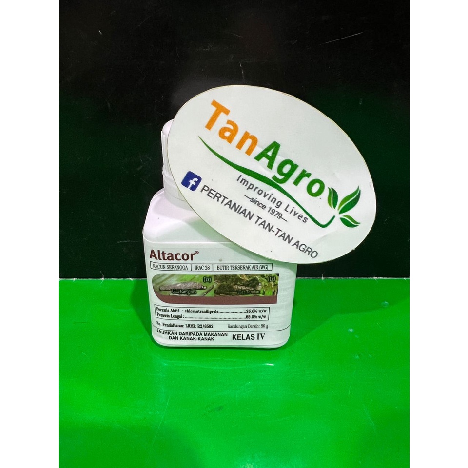 👉🏻ORIGINAL👈🏻 Insecticide FMC Altacor (A.i chlorantraniliprole 35%) 50gm ...
