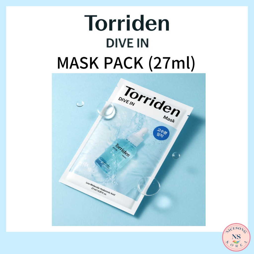 [Torriden]Dive In Mask Pack 27ml | Shopee Malaysia