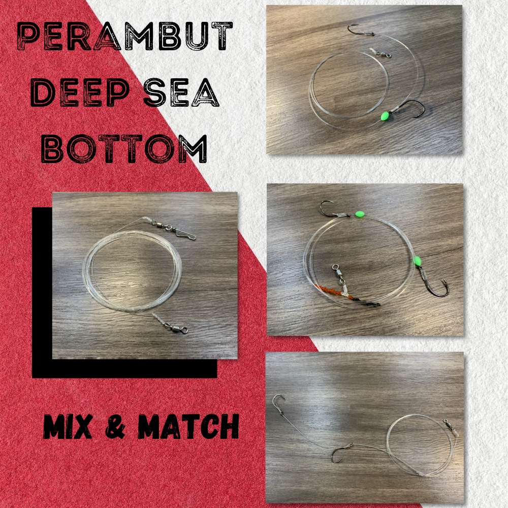 Perambut Deep Sea Bottom Tenggiri/ Kerapu/ Jenahak/ Ikan Merah/ Gerut ...