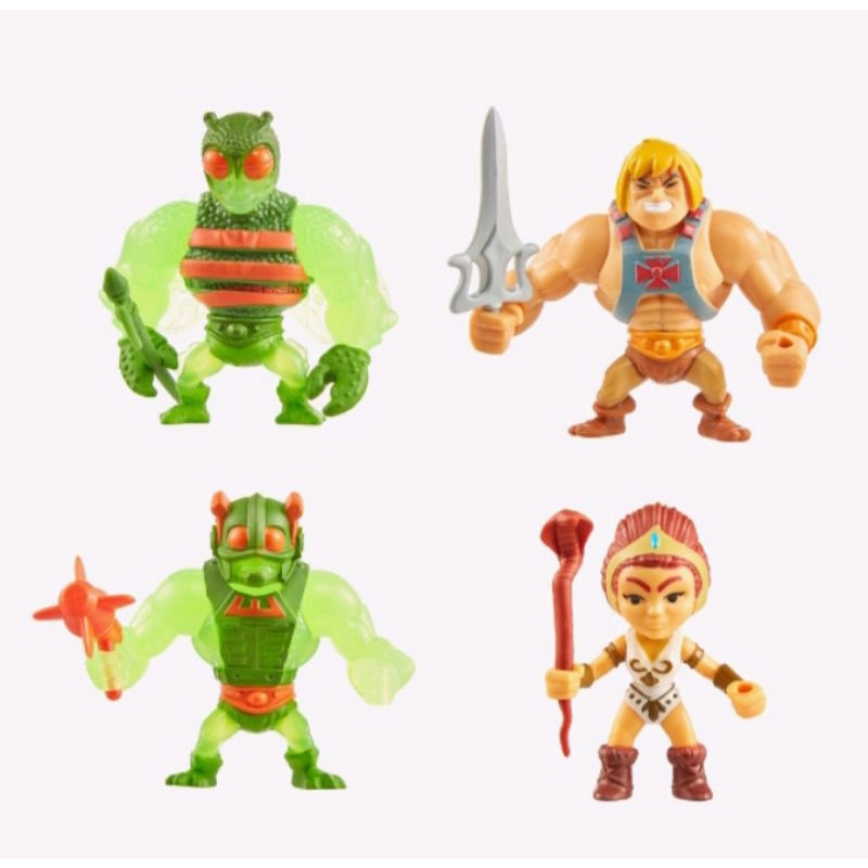 MOTU Eternia Minis He-Man Set of 4 New | Shopee Malaysia