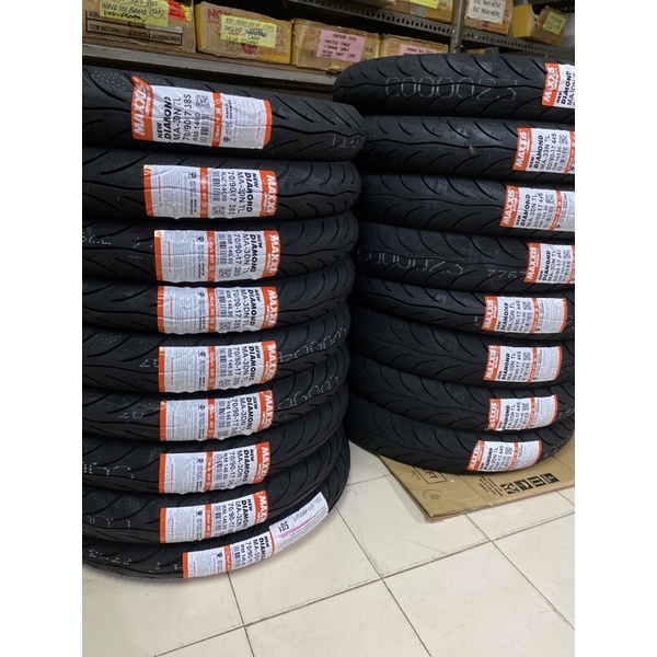 TAYAR MAXXIS DIAMOND 70/90-17 80/90-17 ORIGINAL MADE IN INSONESIA TAHUN ...